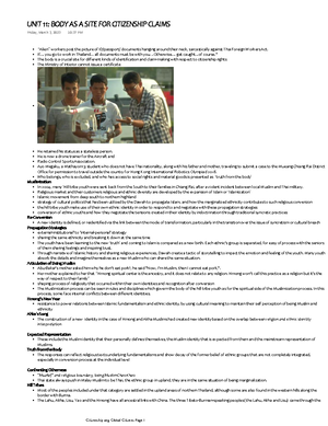 Citizenship AND Global Citizens - CITIZENSHIP AND GLOBAL CITIZENS UNIT ...