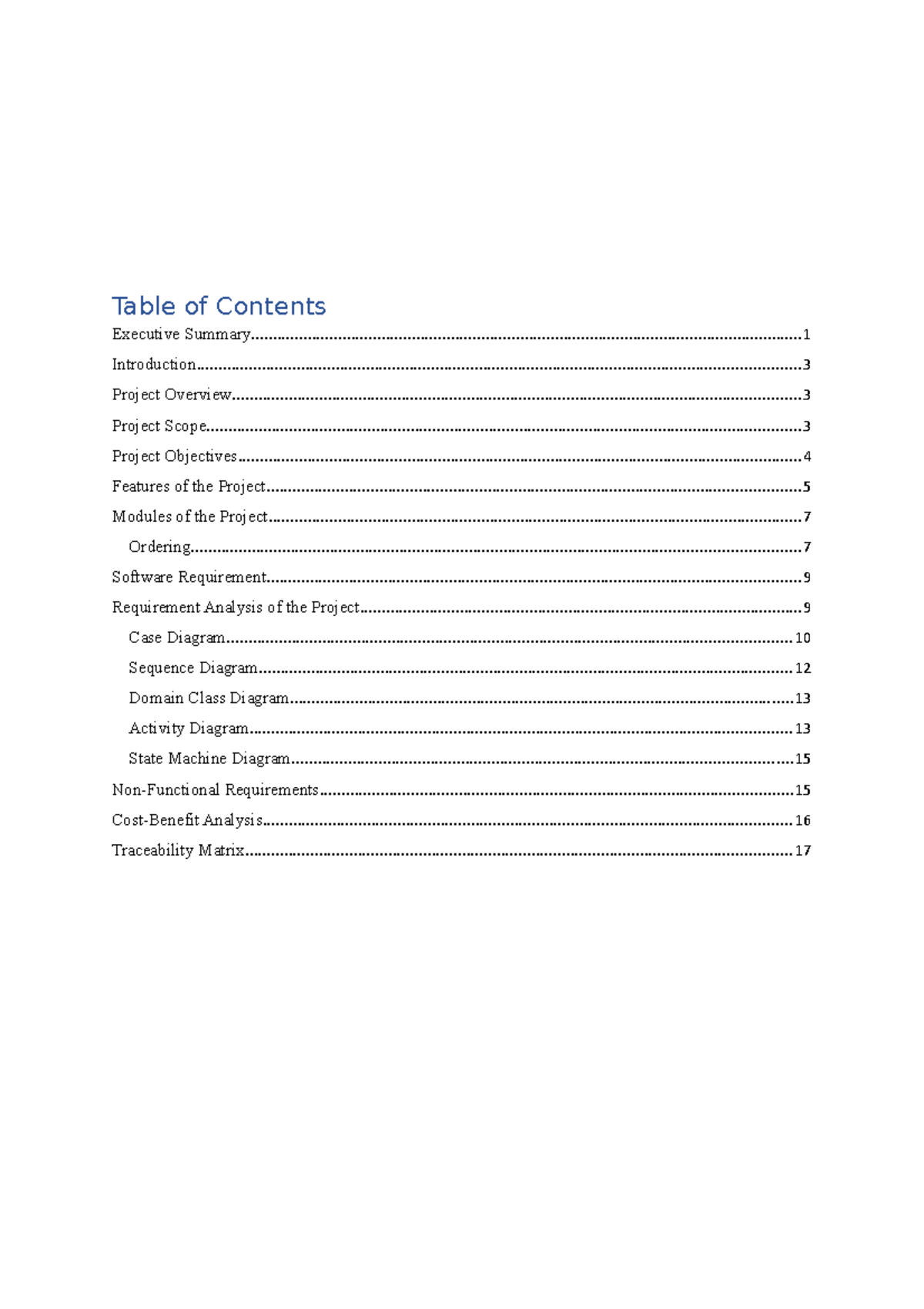 Assessment 4 - is capstone industry - Table of Contents Executive - Studocu