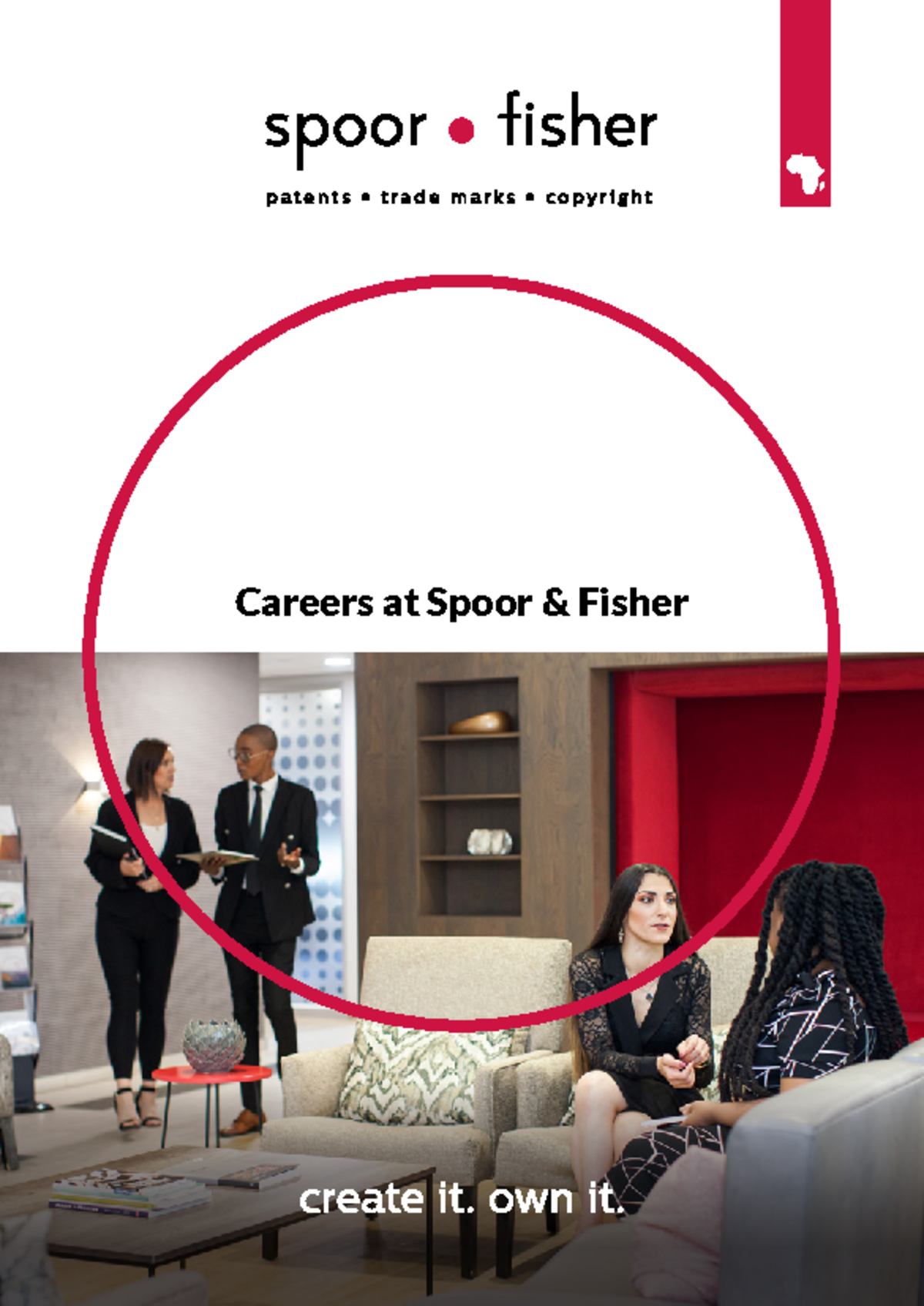Career Day Pamphlet Digital - Careers at Spoor & Fisher Ours is not ...