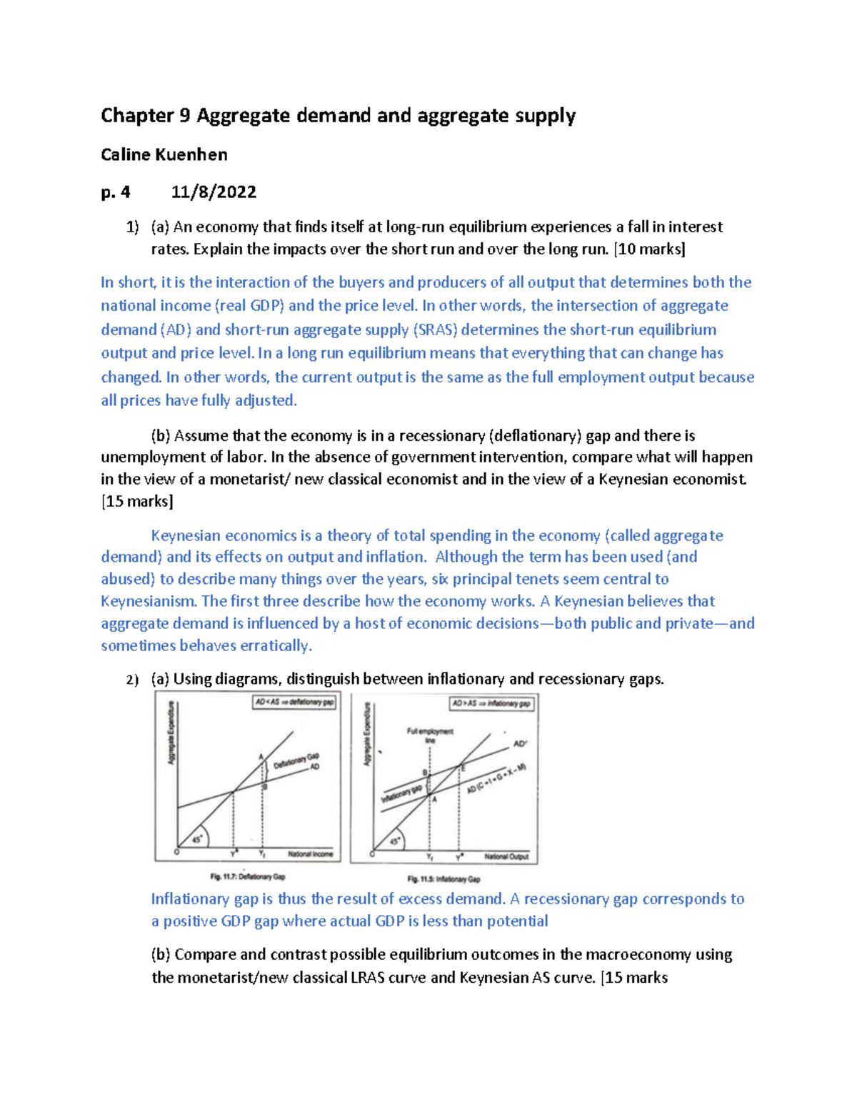 Chapter 9 10 Review - IB economics book, learn about everything in ...