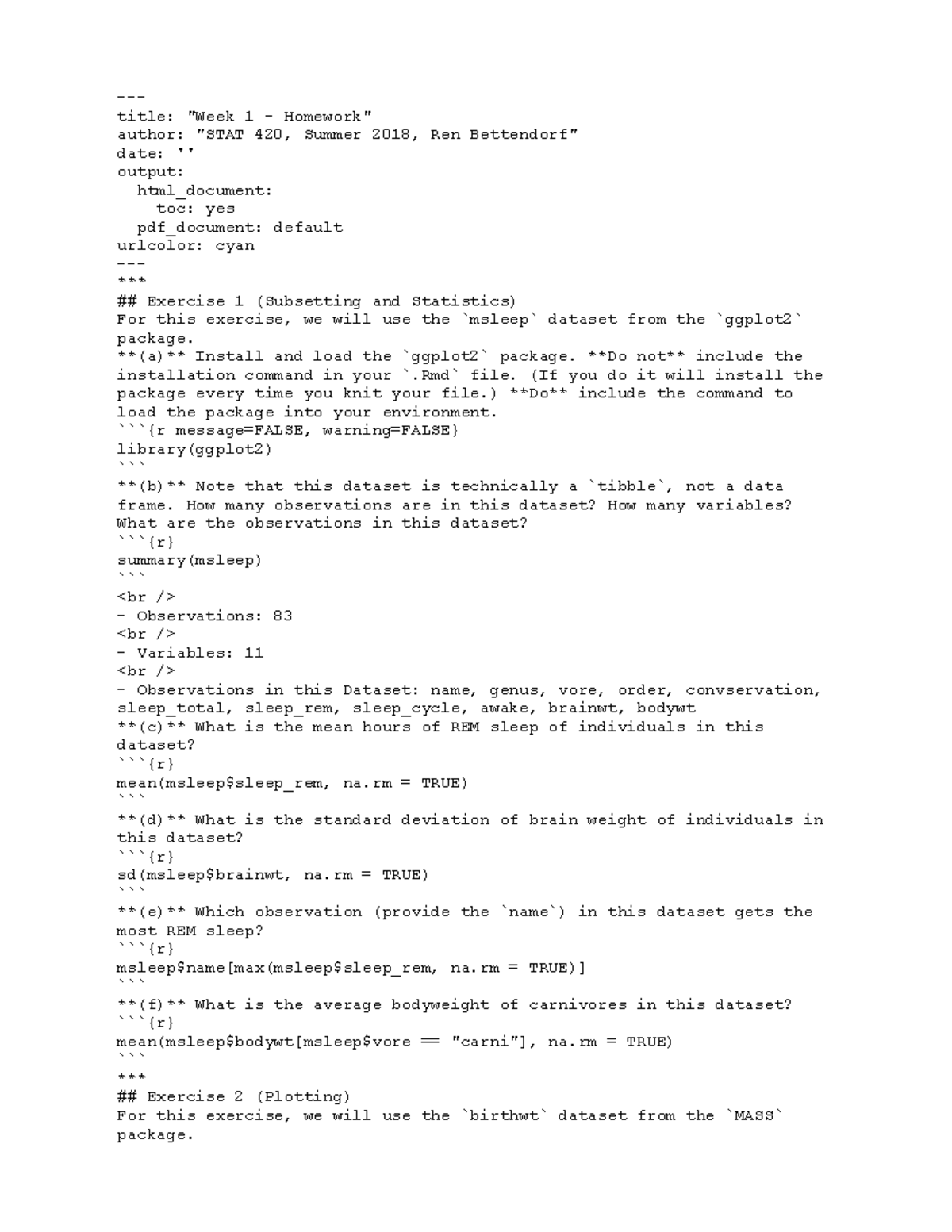 W01-hw-renb2 - week 1 assignment - title: "Week 1 - Homework" author ...