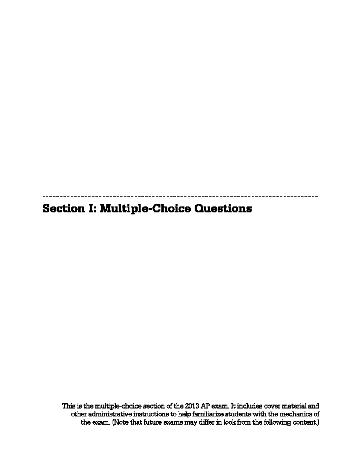 AP Calculus AB Practise Exam - Studocu