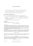 Functional Equation - MAT006 - Studocu