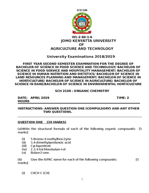 FORM FOUR Chemistry Notes - F 4 KLB CHEMISTRY NOTES BY MR FRED ORGANIC ...