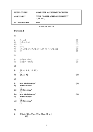 CSY1020 Assignment 2 Report - Problem Solving & Programming (Assignment 2: Programming (Java ...