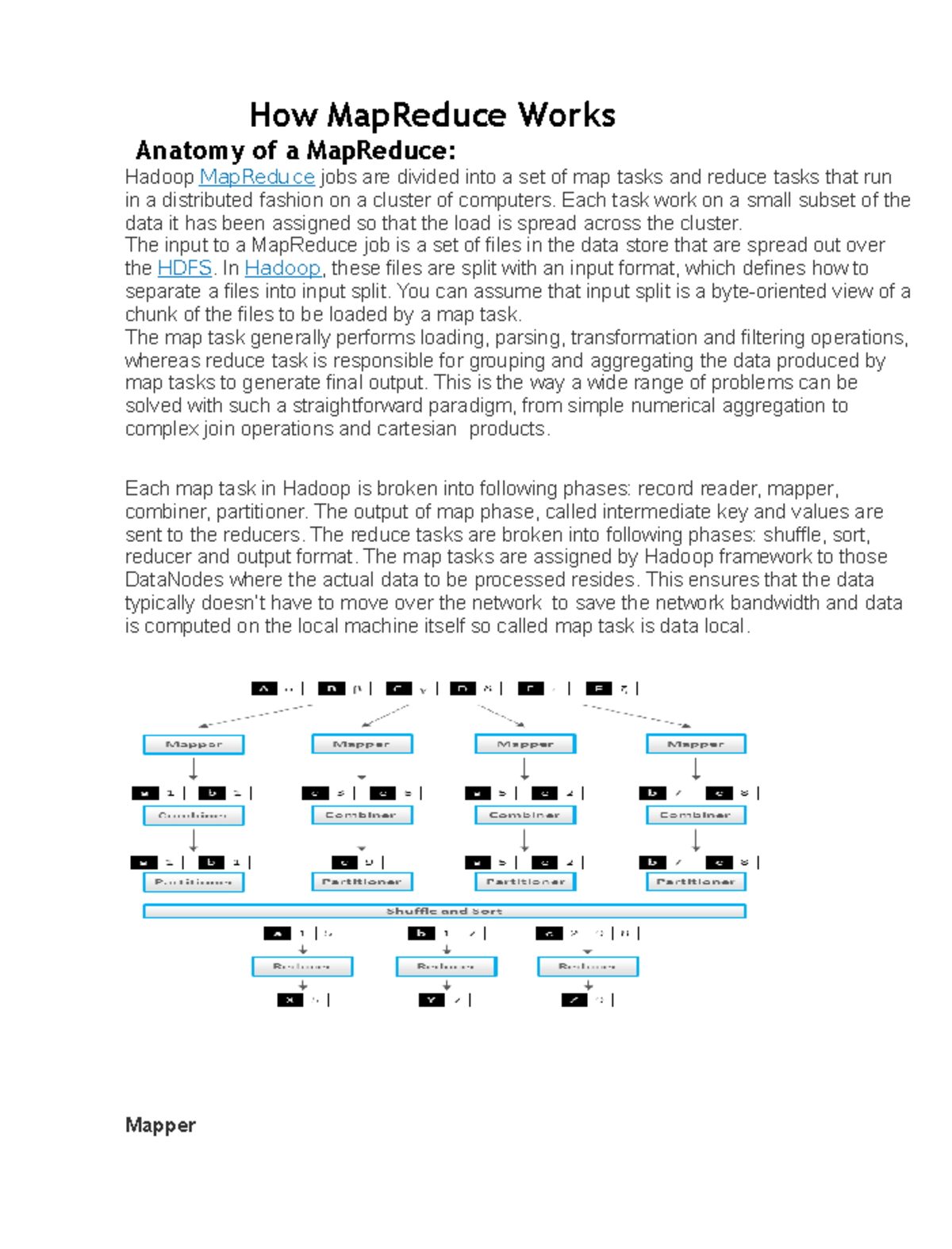 BDA-III - It's a bda - How MapReduce Works Anatomy of a MapReduce ...
