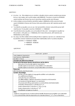 Grade 8 Moderated Baseline TEST TERM 2 2024 030616 - This test consists of 4 pages, including ...