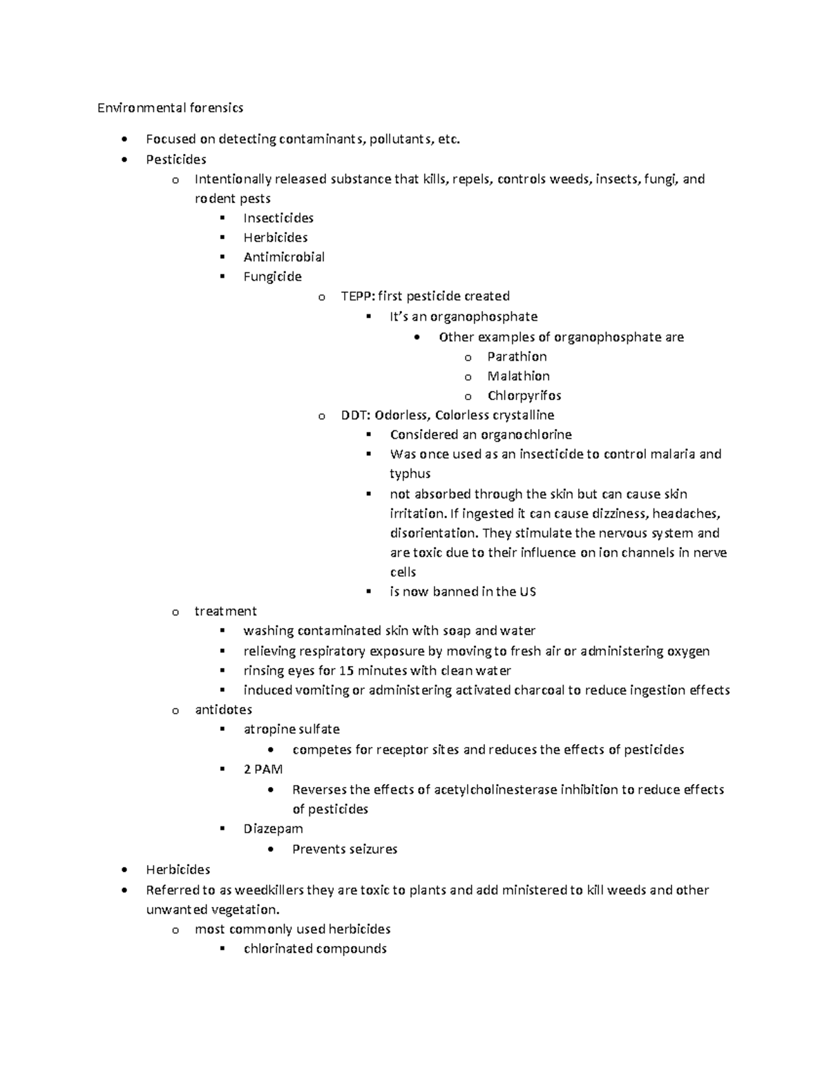 Environmental forensics - Environmental forensics Focused on detecting ...