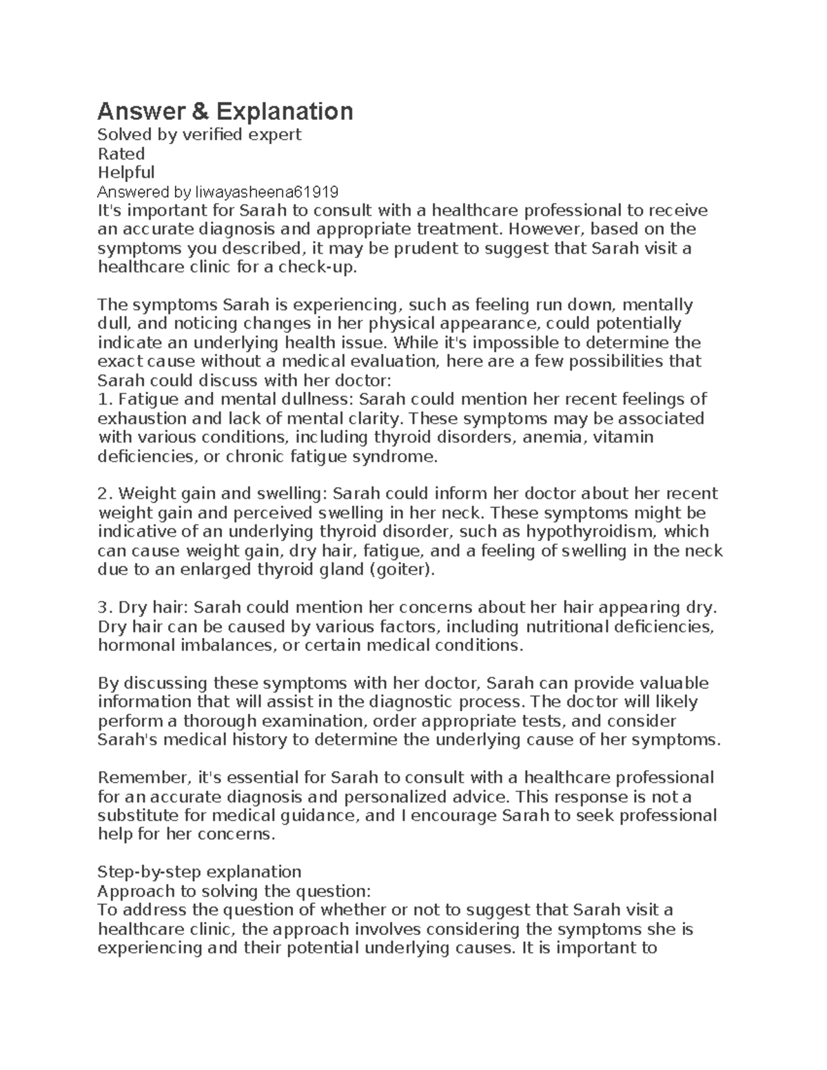 Answer 1 - Business - Answer & Explanation Solved by verified expert ...