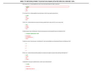 WGU D276 Debugging Updated EXAM ( Latest Update) Verified 100% - WGU ...