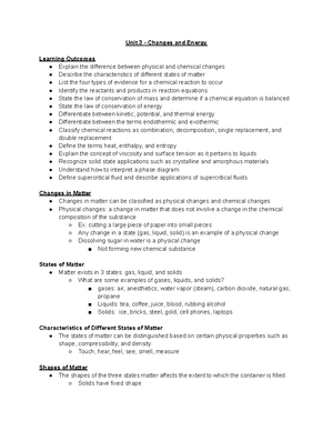 Chemsitry Unit 1 – Chemical Tools Experimentation and Measurement ...