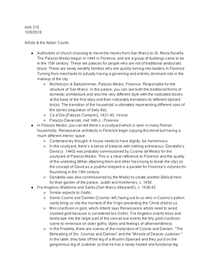 Arth 315- The Method of Linear Perspective - 10/4/2018 Arth 315 ...