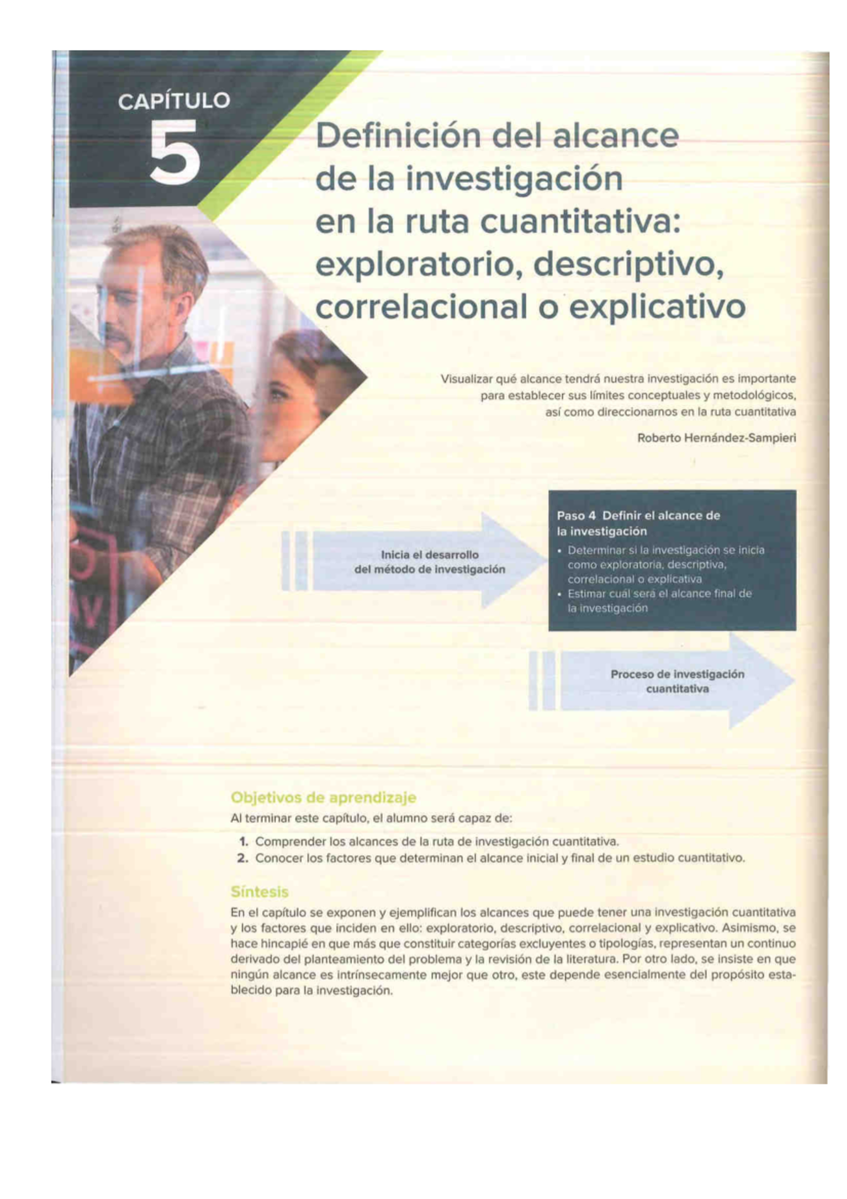 Hernandez sampieri cap 5 - Derecho Comercial II Quiebras - Studocu