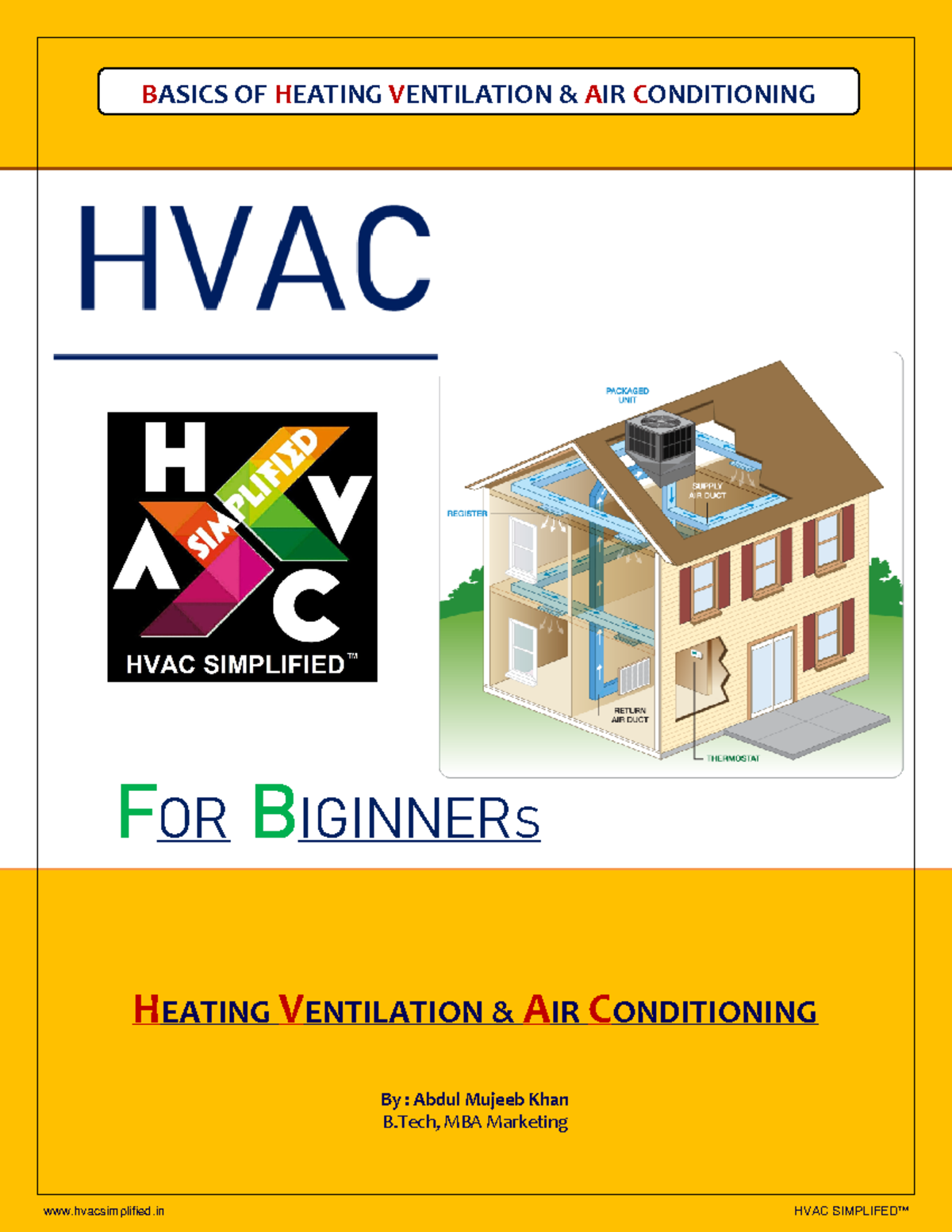 The Basics of HVAC HVAC Notes for Beginners - ####### HVAC SIMPLIFIED ...