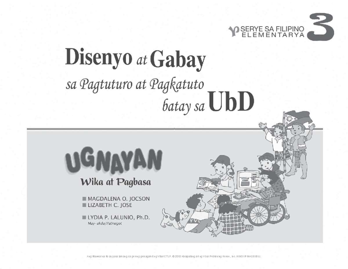 Grade 3 TM - ELED Lesson, First Quarter, Second Quarter, Third Quarter ...