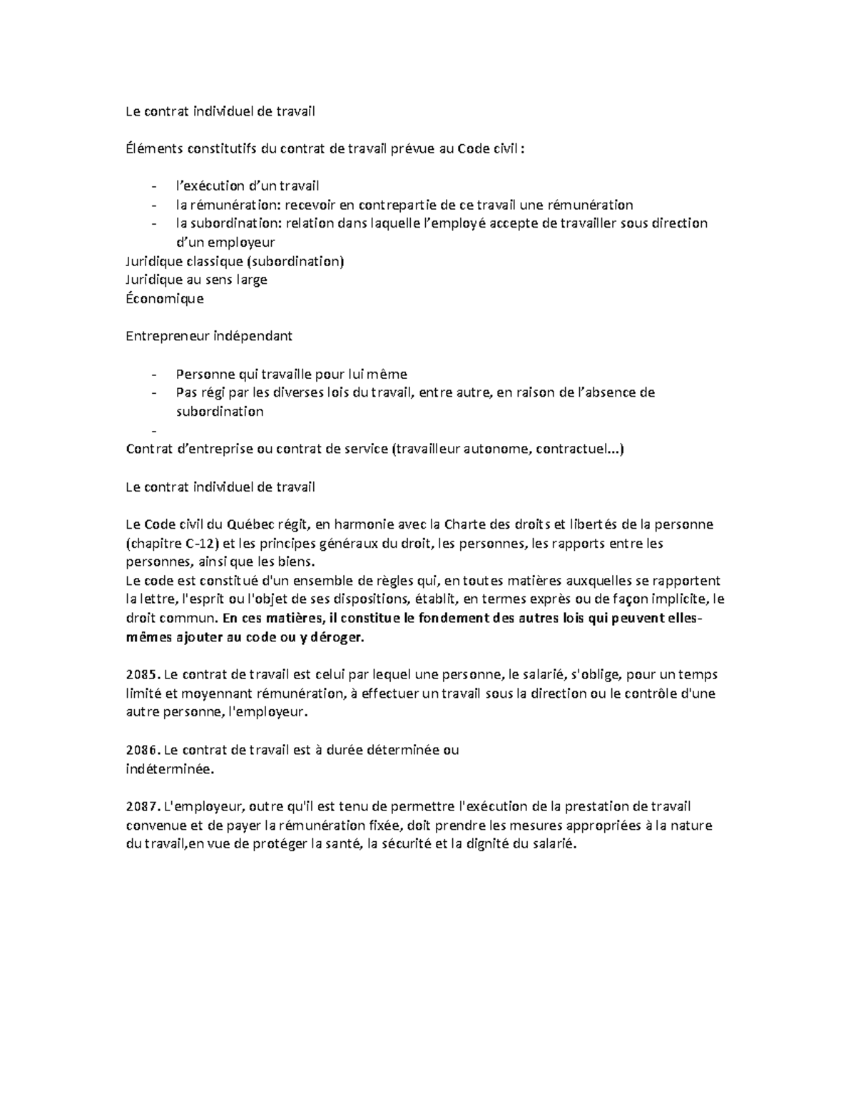 Cours 6 administration des lois du traval - Warning: TT: undefined function: 32 Warning: TT ...