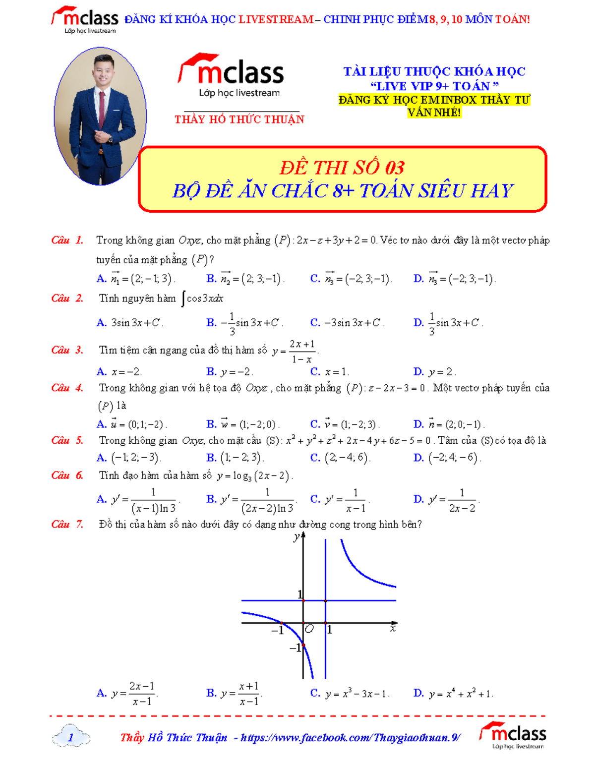 3 hdt - hshhd - 1 Thầy Hồ Thức Thuận - facebook/Thaygiaothuan.9 ...