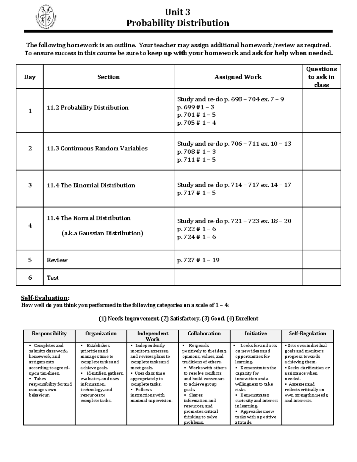 Unit 3 Workbook - Math practice for HL Year 2 - Unit 3 Probability ...