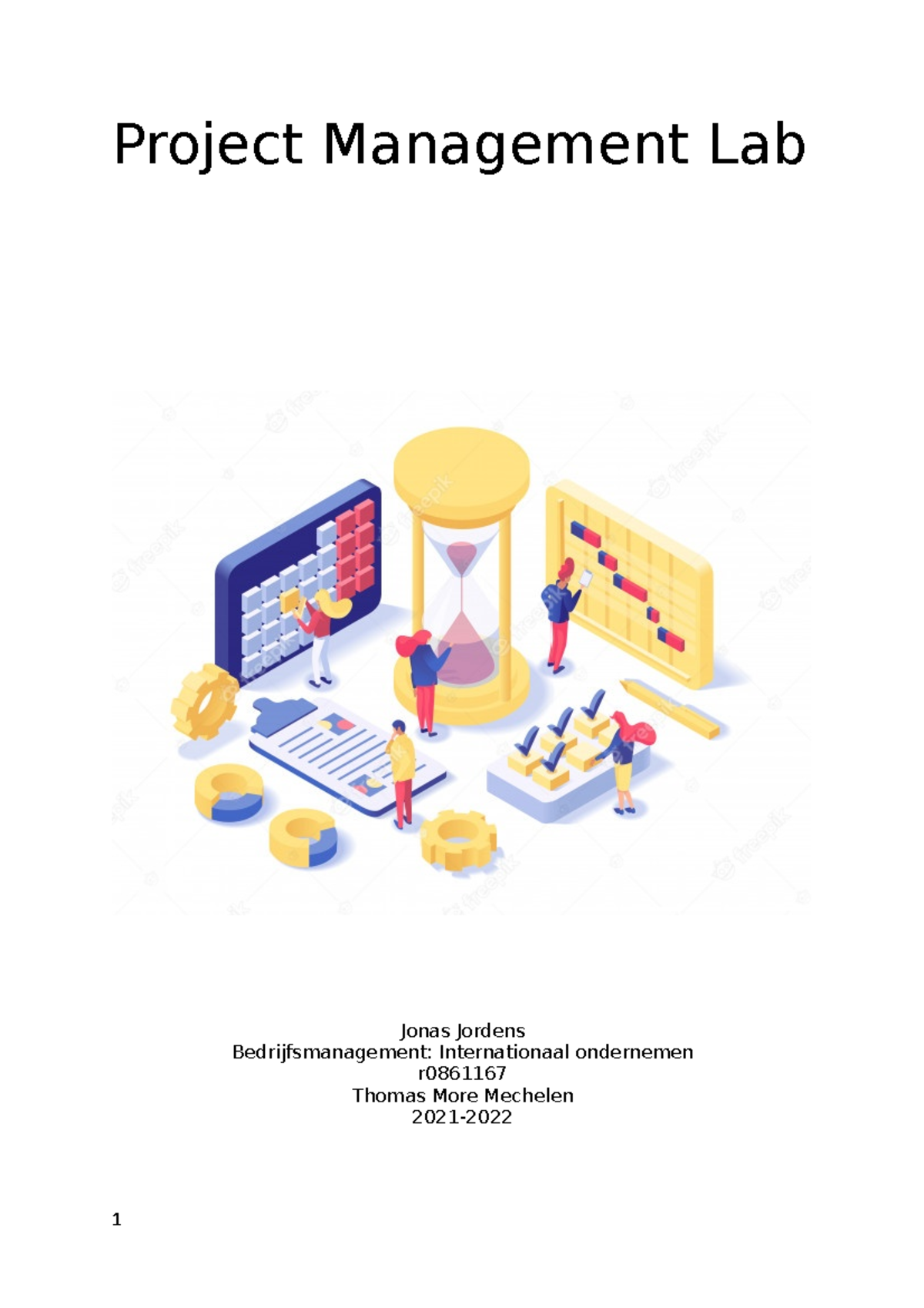 Project Management Lab - Project Management Lab Jonas Jordens ...