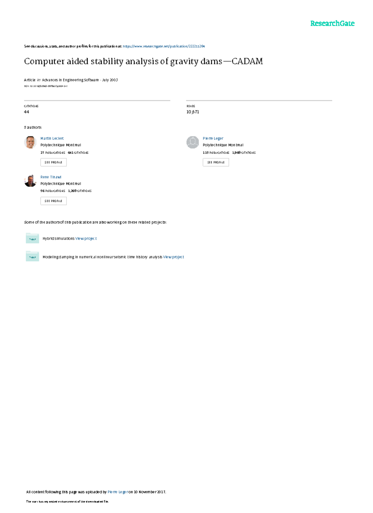 manual de usuario software Cadam-ENG- Software - See discussions, stats ...
