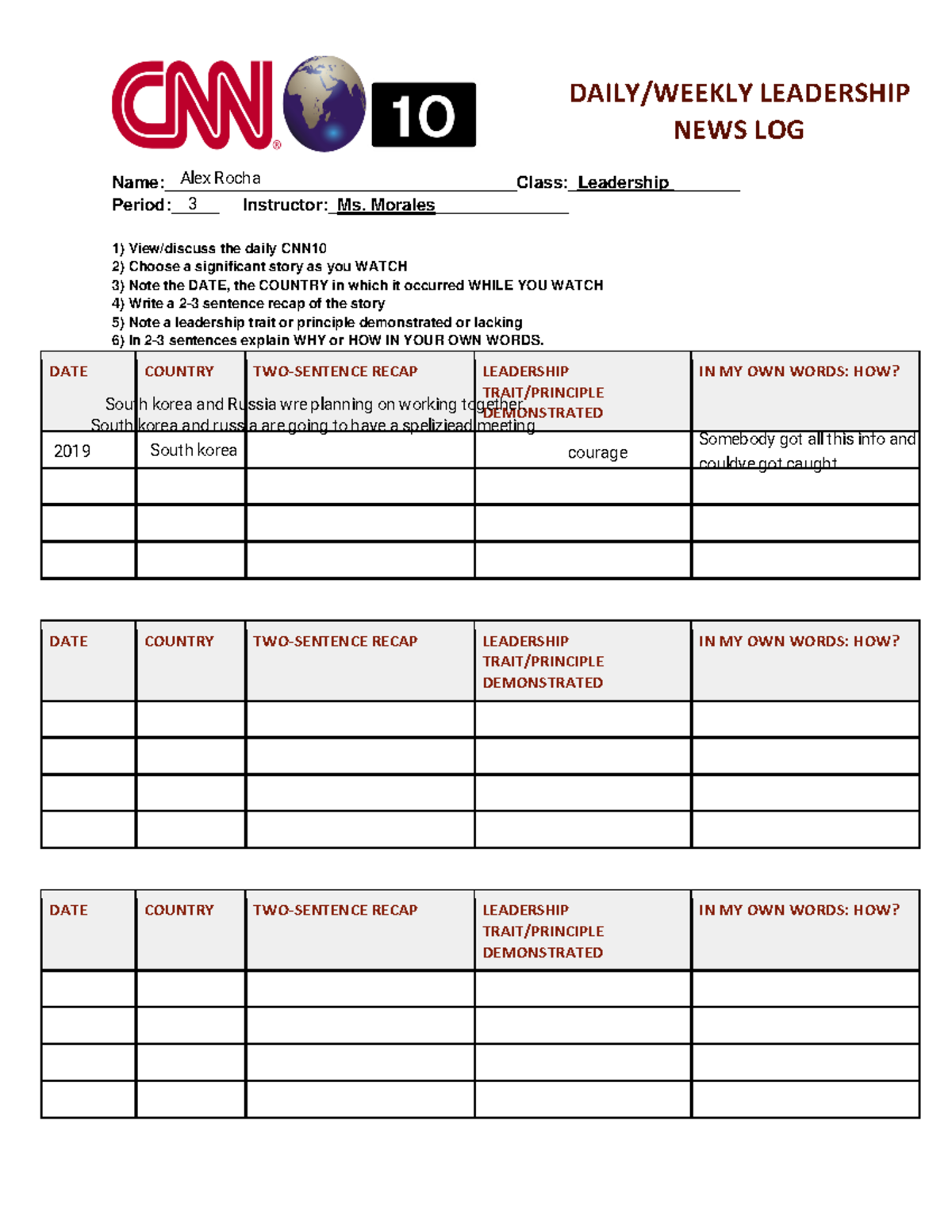 Kami Export - Alexander Rocha - CNN10 Response Template.docx - NEWS LOG ...