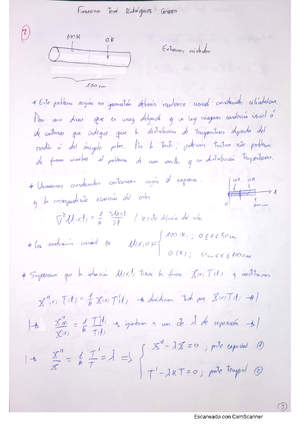 Parcial 1 series de Fourier y ecuaciones diferenciales en derivadas parciales (1/2) - Studocu