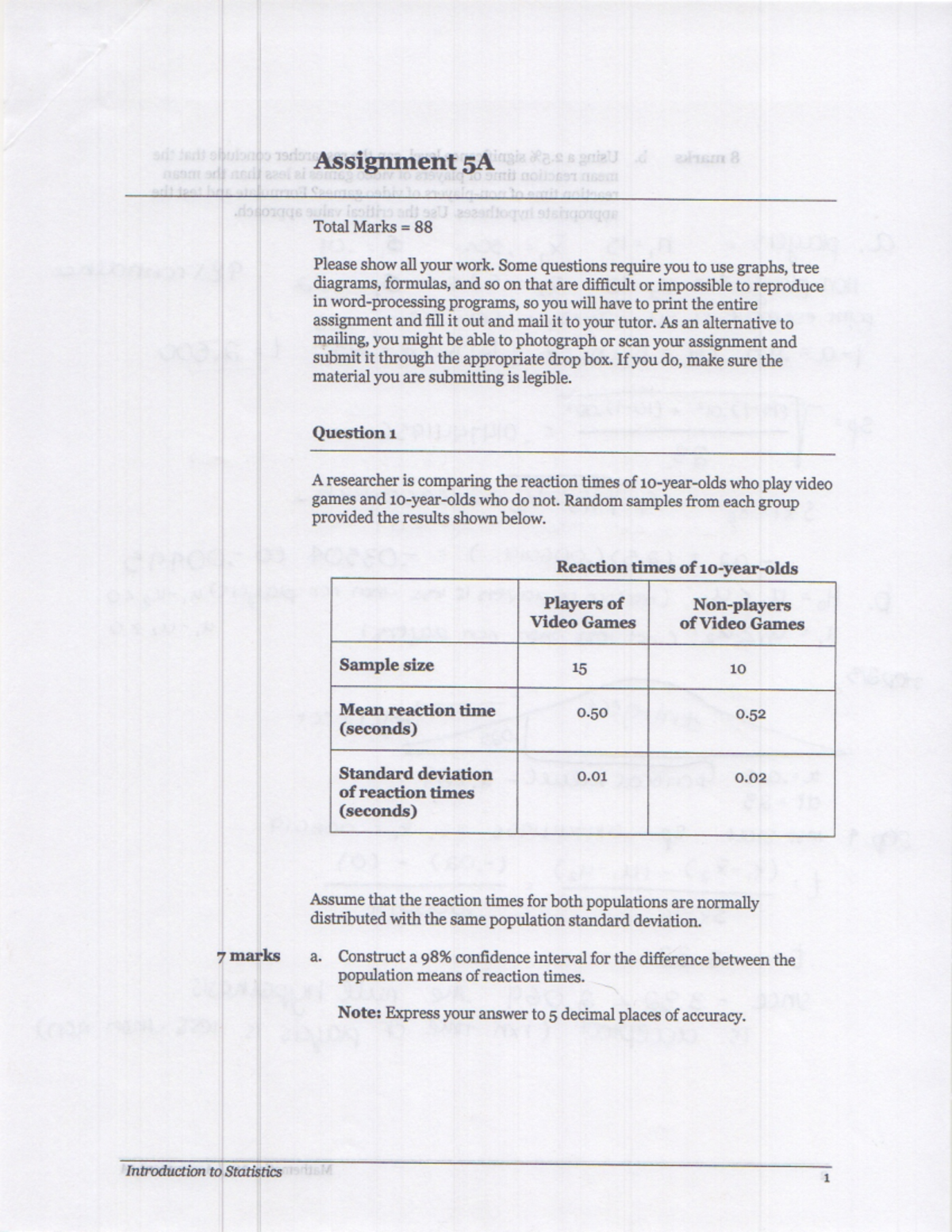 Anna Jean Math 5A - assignment - Math 215 - Studocu