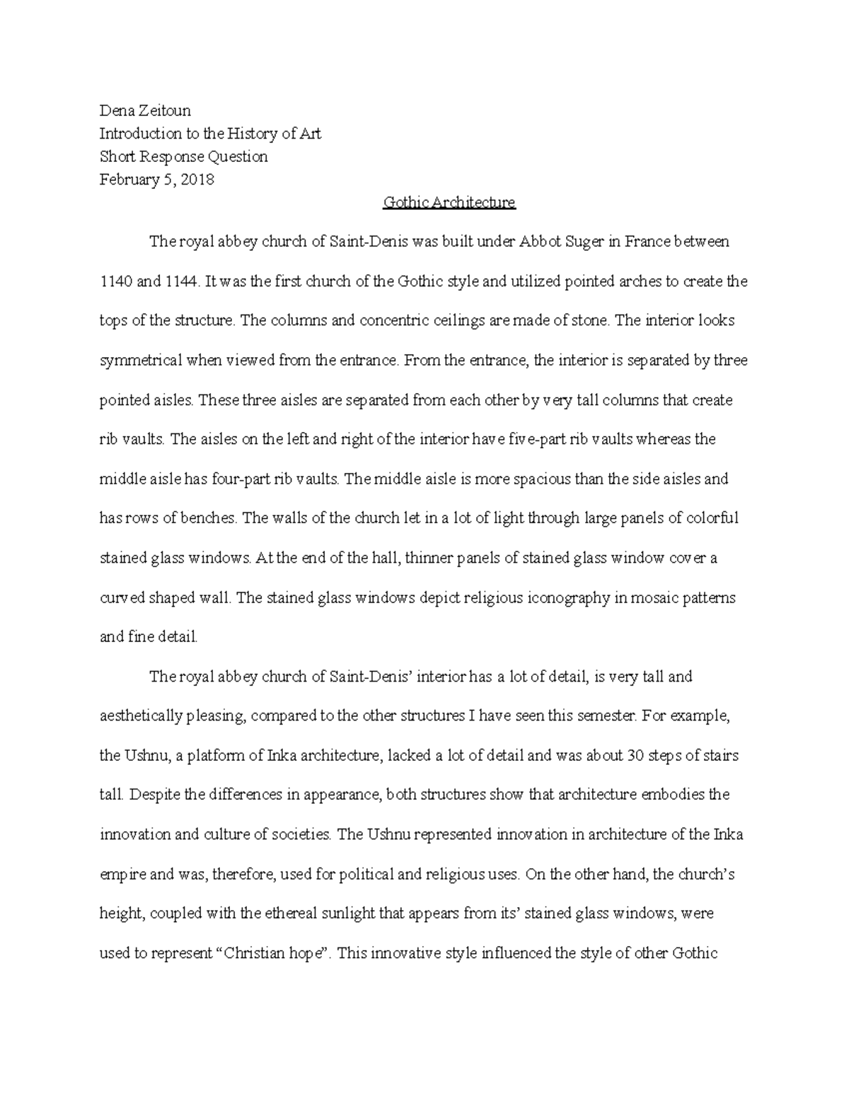 Art History - notes that can contain pictures of the midterm, cheat ...