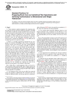 C42 C42M-20 Standard Test Method for Obtaining and Testing Drilled ...
