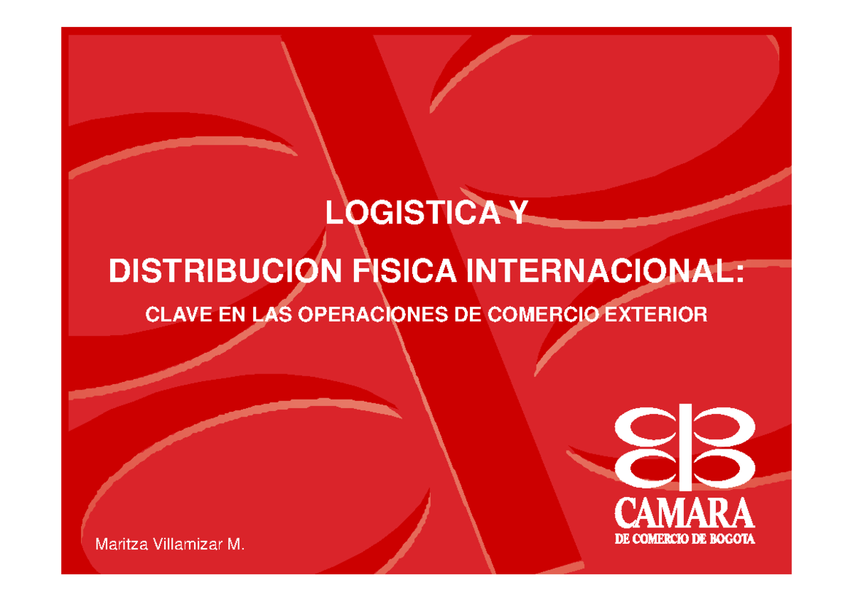 Logistica Y DFI - Logística - LOGISTICA Y DISTRIBUCION FISICA ...