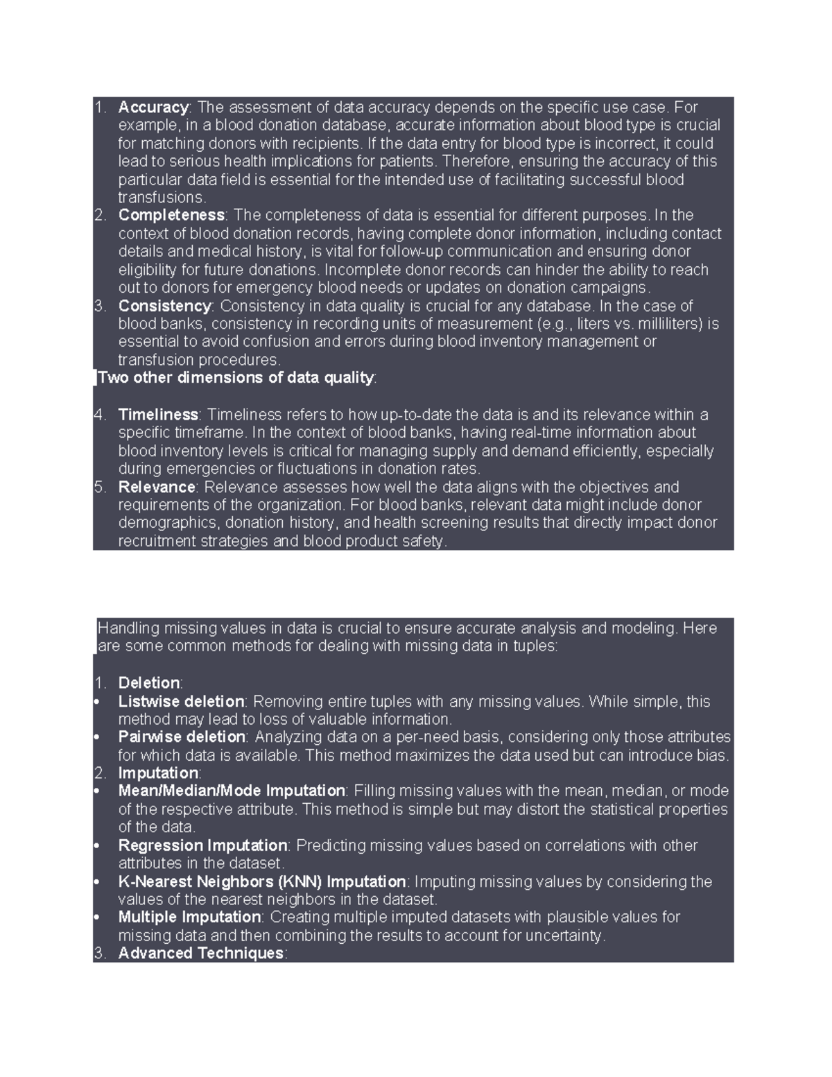 Accuracy - no information - Accuracy: The assessment of data accuracy ...