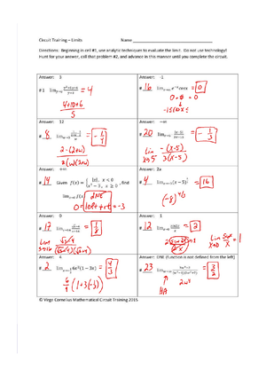 AP Calculus BC - Full Practice Exam w/ Answers 1 - AP® Calculus BC Exam ...