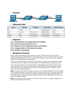 5.4.12 Packet Tracer - Configure Extended IPv4 ACLs - Scenario 1 - ITExam Answers - Packet ...