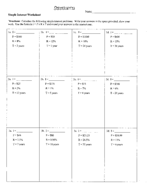 Sigma Notation Worksheet - Worksheet 4 Sigma Notation Section 1 ...