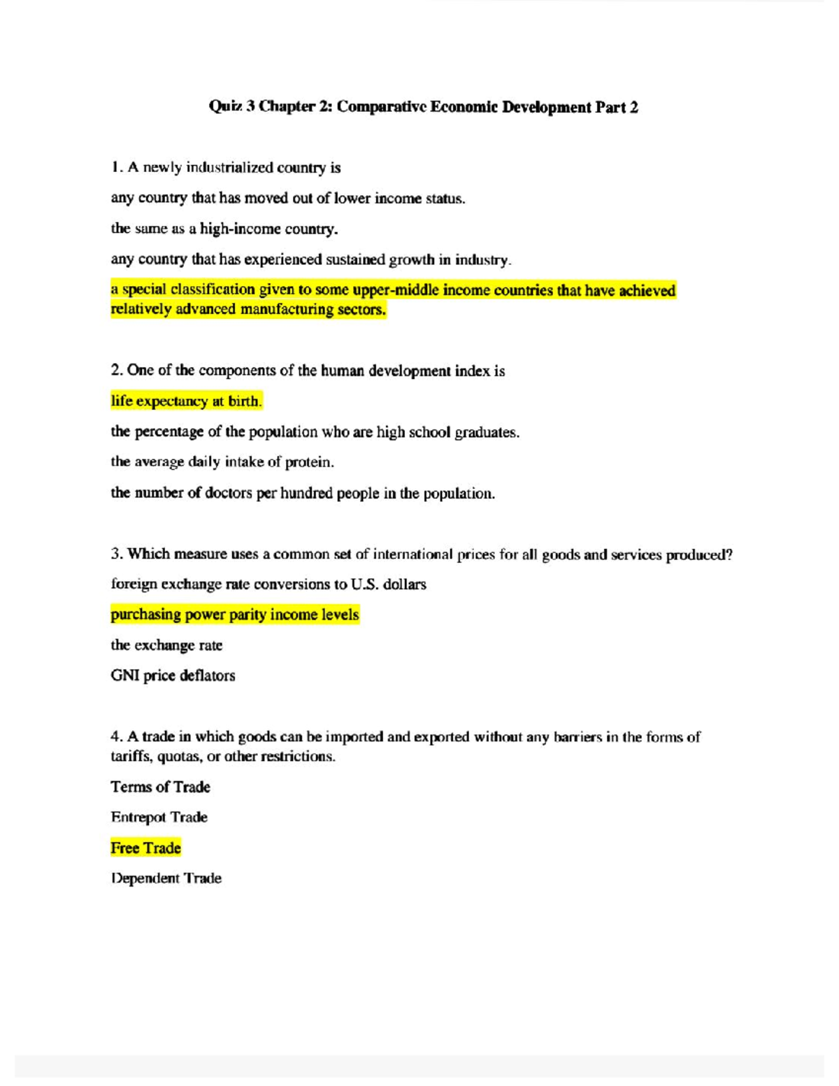 Econ - BS Accountancy - Studocu