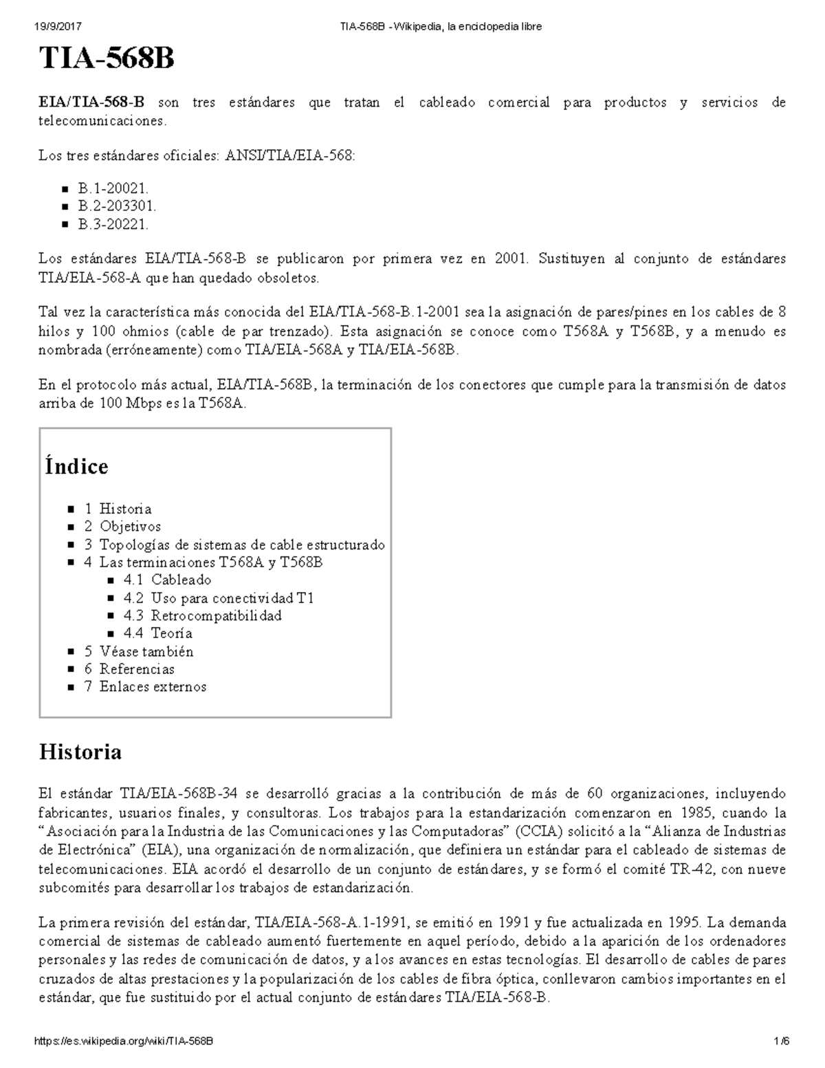 TIA-568B - Wikipedia, la enciclopedia libre - TIA-568B EIA/TIA-568-B ...