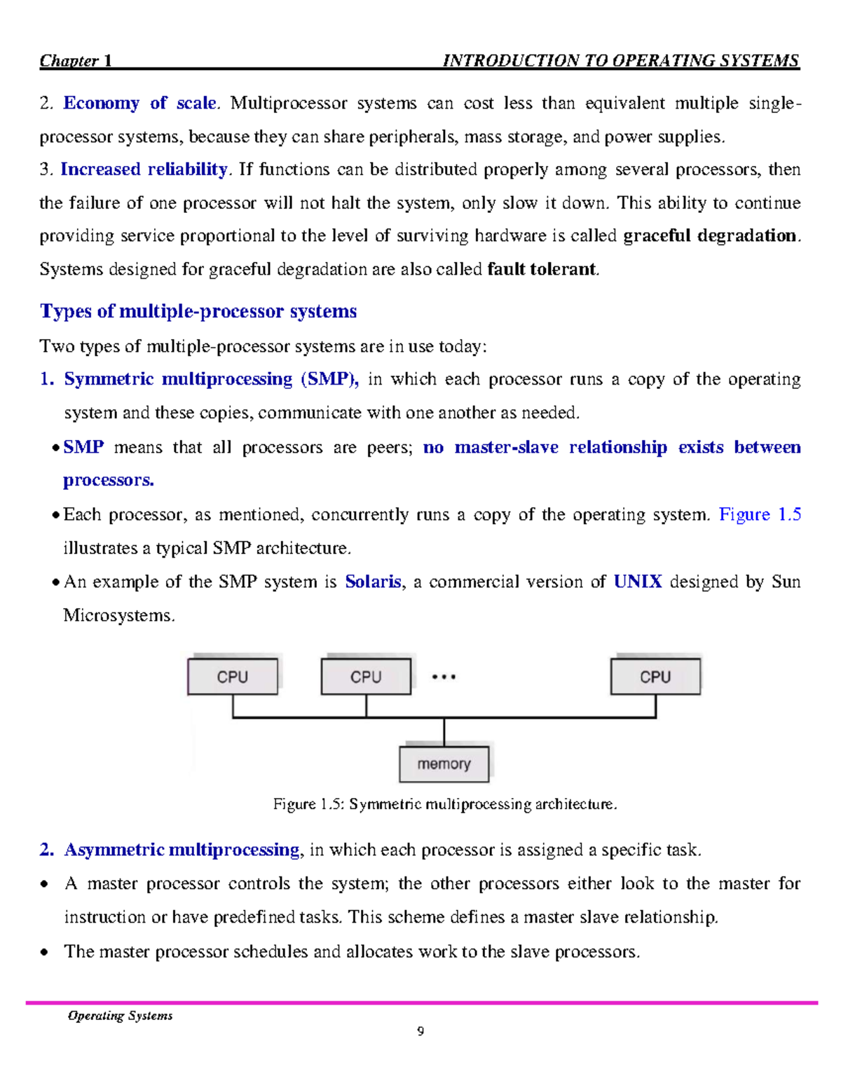 OS Chapter-01-4 - An operating system (OS) is a collection of software ...
