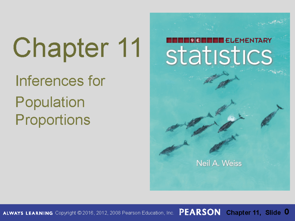 Lecture 11 STP - Chapter 11 notes - Copyright © 2016, 2012, 2008 ...