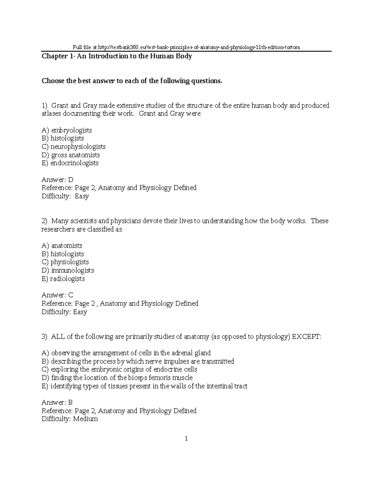 Harvard University - 100 Question AND Answers - TEST BANK ON Principles ...