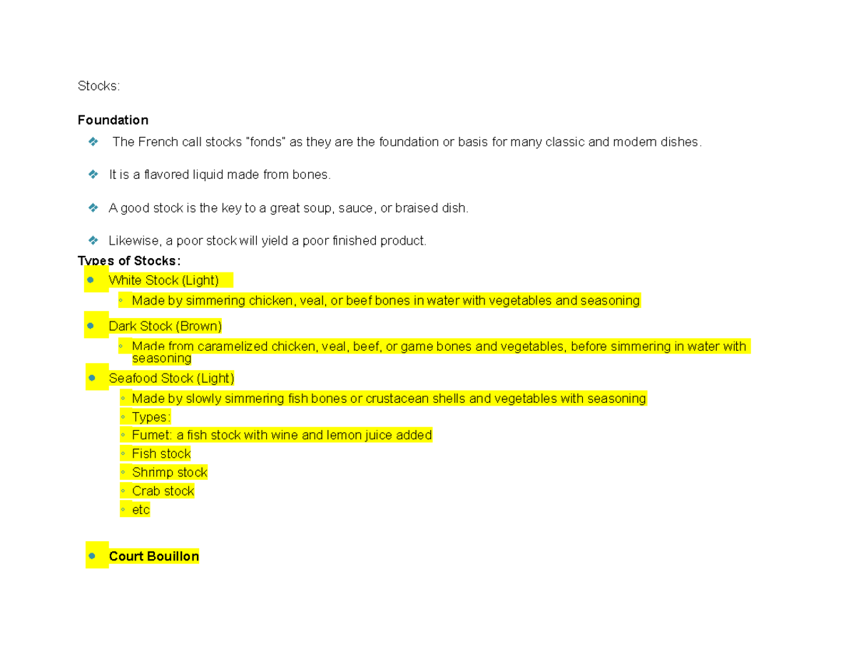 Cula 222 stocks - Stocks: Foundation The French call stocks “fonds” as ...