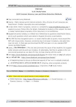 Forensic Science - Lecture notes 1-15 - Chapter 1- Intro to Forensic ...