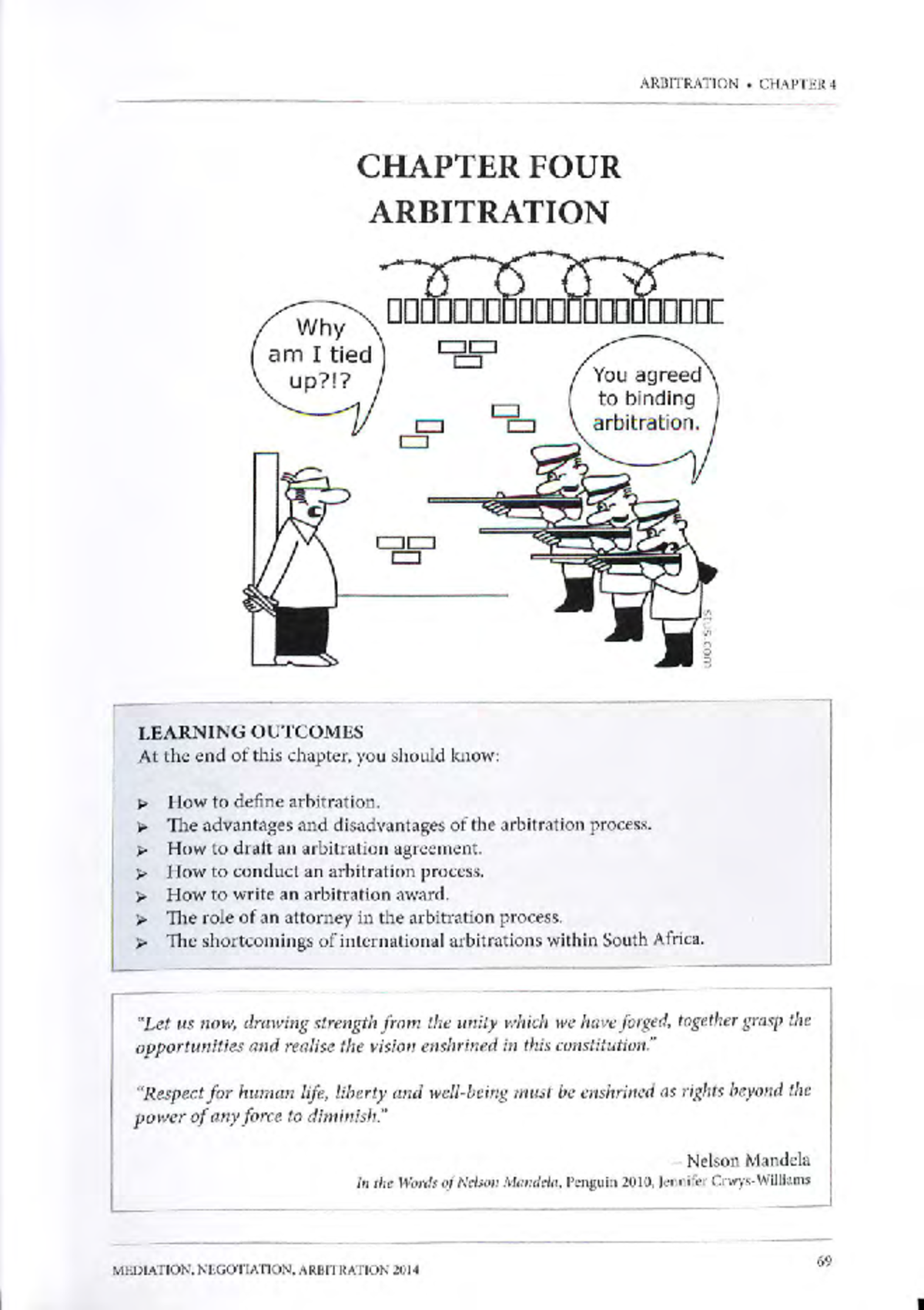 ADR Textbook-Arbitration Reading - ARB ITRATION • CHAPTER 4 CHAPTER ...