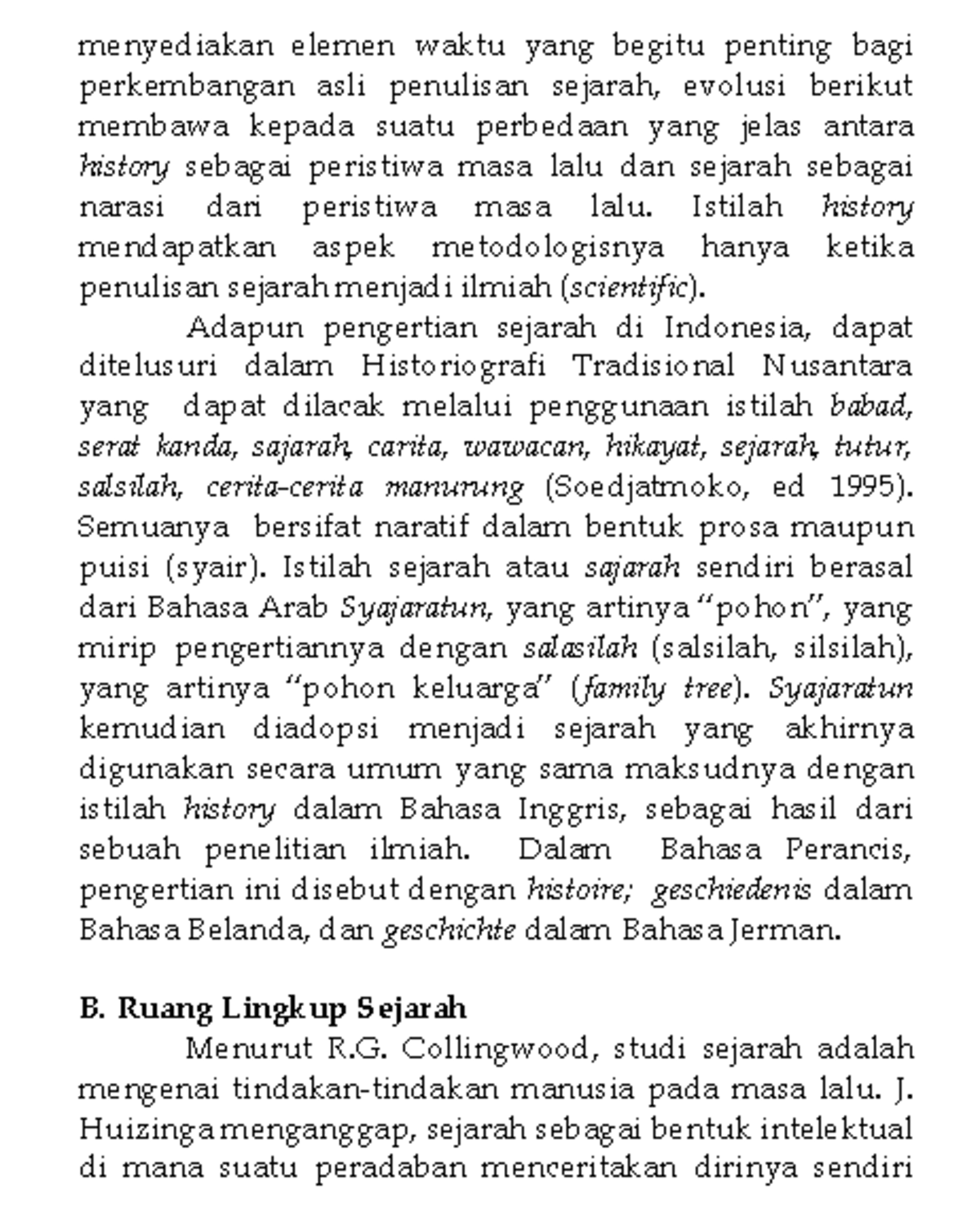 Catatan sejarah 1 - menyediakan elemen waktu yang begitu penting bagi ...