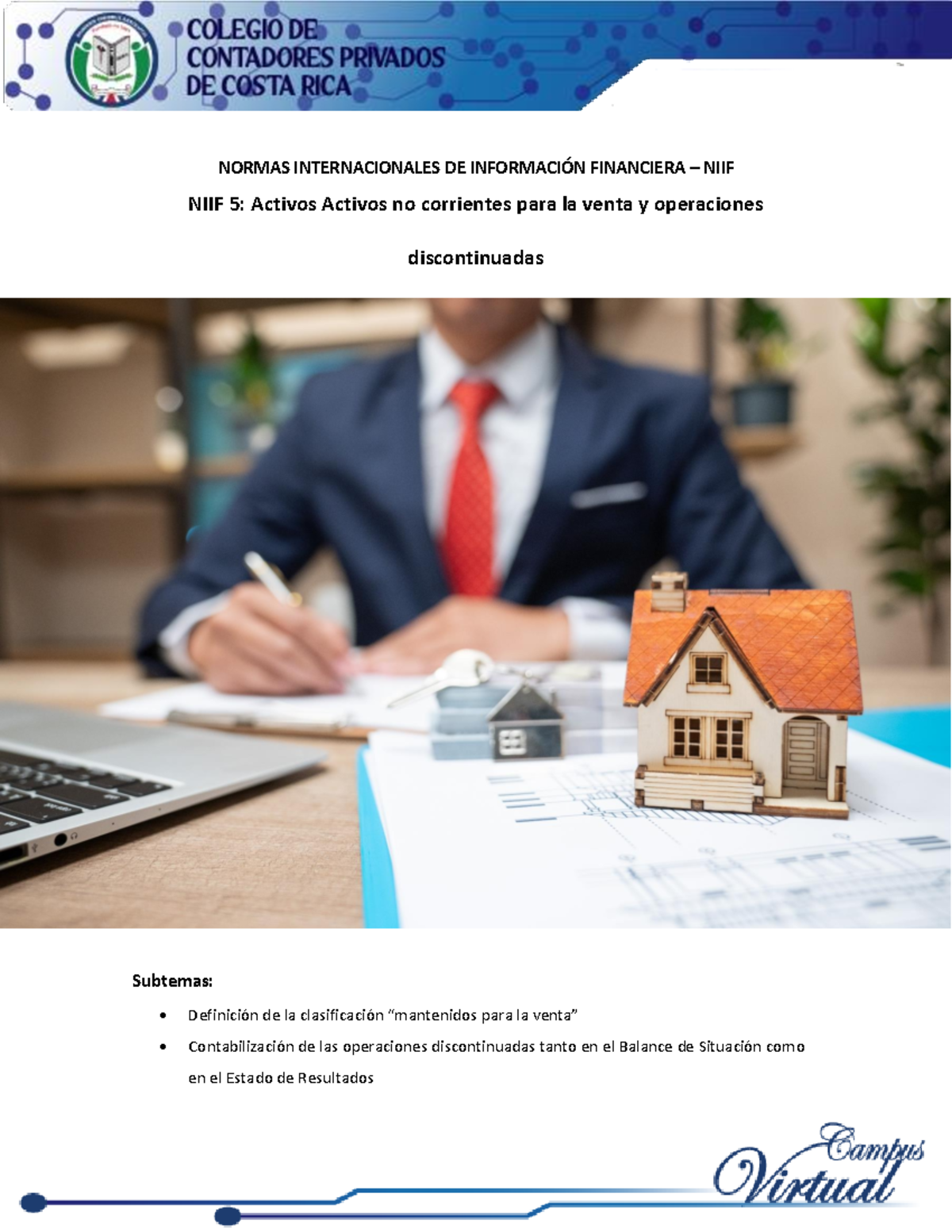 R2 M2 S2 NIIF 5 - CONTABILIDAD - NORMAS INTERNACIONALES DE INFORMACIÓN ...