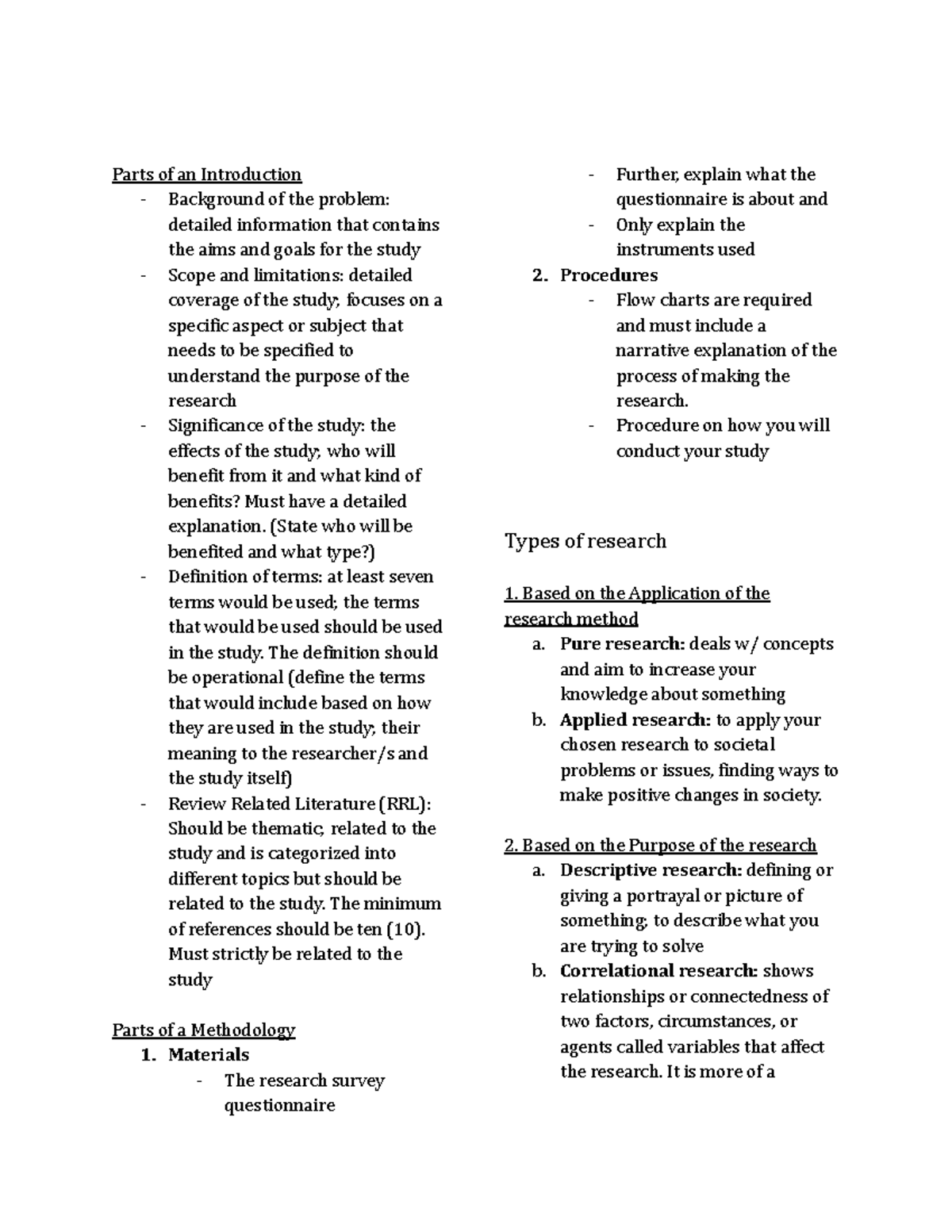 Research Lesson 1 Introduction - Parts of an Introduction - Background ...