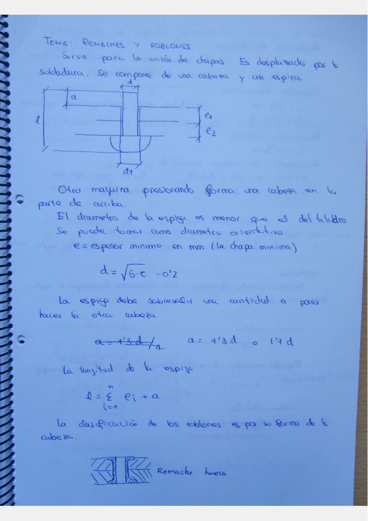 Remaches y roblones teoria - T Q‘ ‘EHA' ’CMAKHES ‘7 PQRLQML-‘s ...
