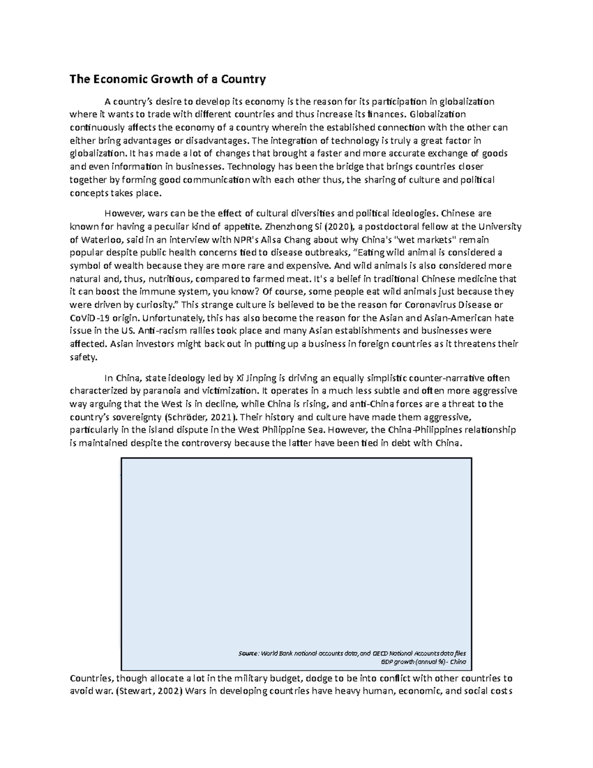 03 Activity 02 The Economic Growth of a Country - The Economic Growth ...