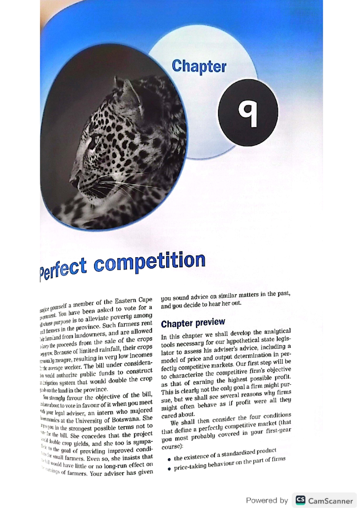 Unit 2.3 Perfect competition - Chapter 9 Perfect competition yourself a member of the Eastern ...