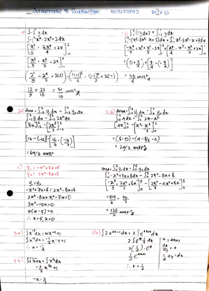 Tutorial 3 - CALCULUS - BITI 1223 Calculus & Numerical MethodsFaculty of Information and - Studocu