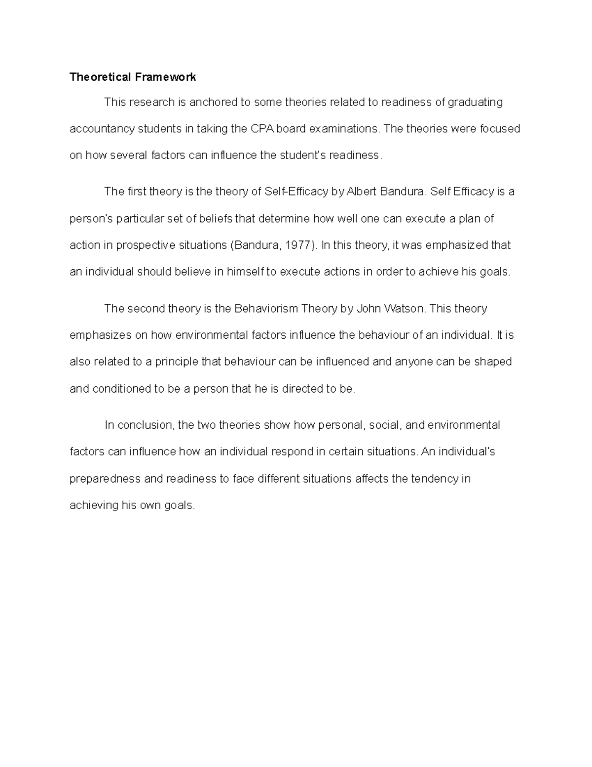Theoretical-Framework research paper - Theoretical Framework This ...